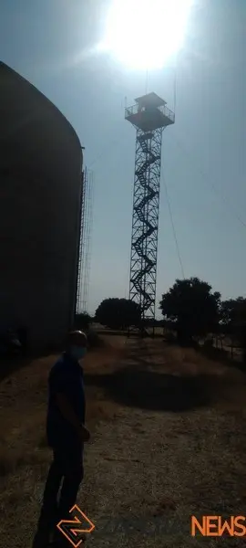 Así son las torretas de vigilancia contra incendios