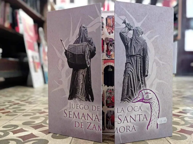 Los detalles de la Semana Santa de Zamora a través del juego de la oca